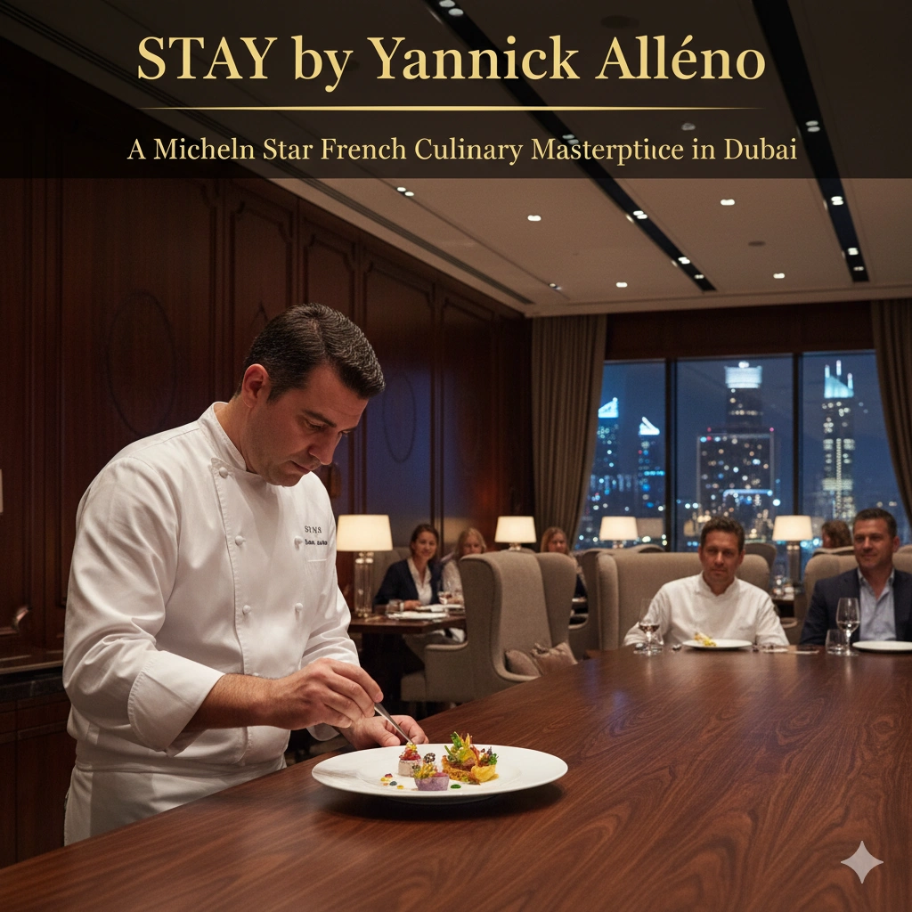 Dubai's STAY by Yannick Alléno- A Michelin Star French Culinary ...