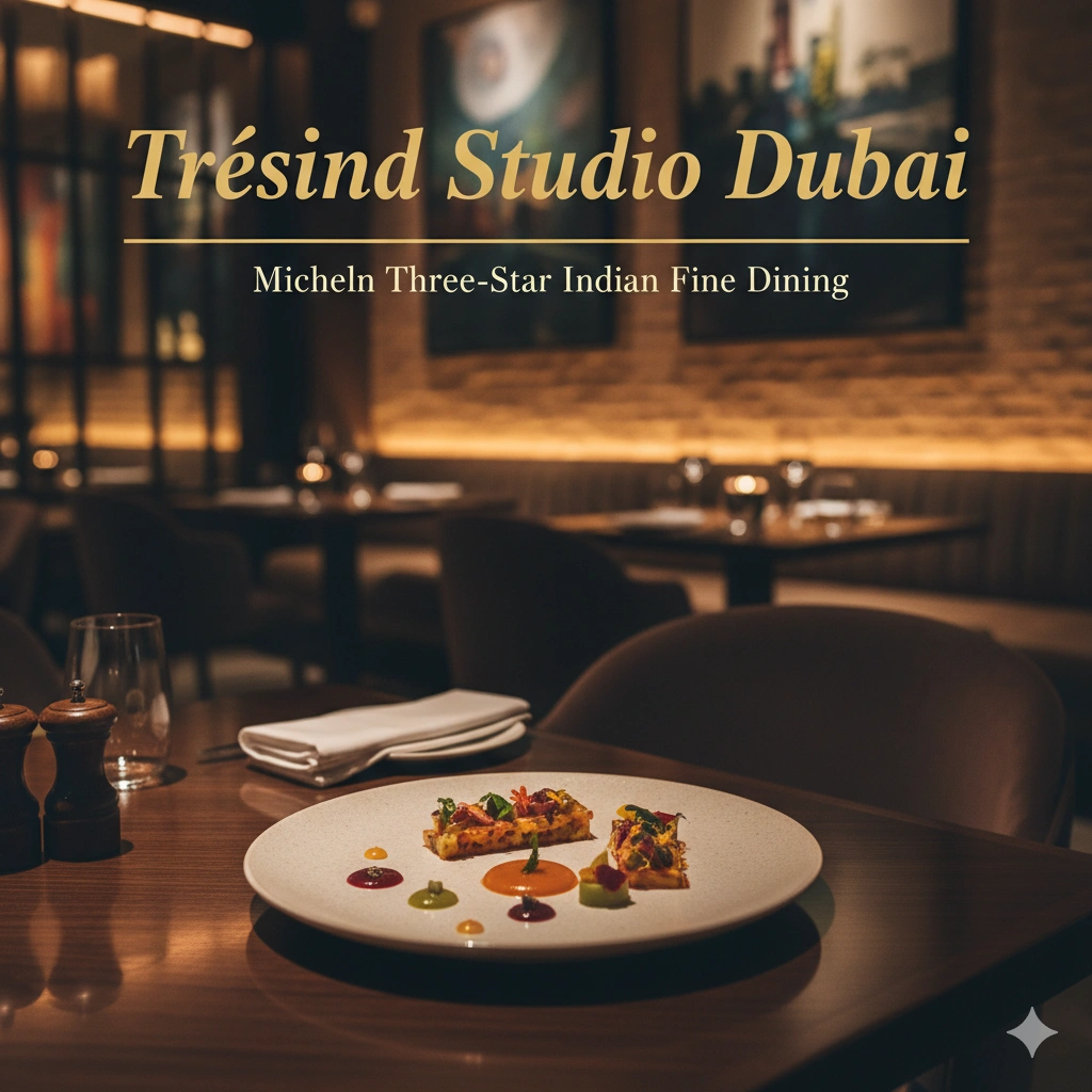 Dubai's Trèsind Studio Dubai- Michelin Three-Star Indian Fine Dining ...