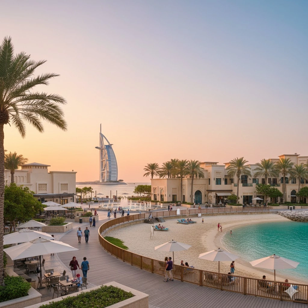 Dubai's Beach Park Plaza Jumeirah - Dubai's Shopping & Lifestyle