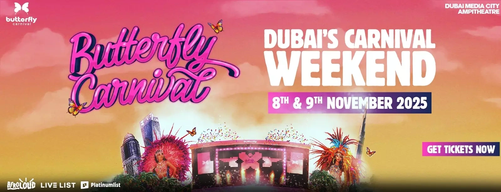 Dubai's Butterfly Carnival 2025 Dubai- The Ultimate Global Carnival ...