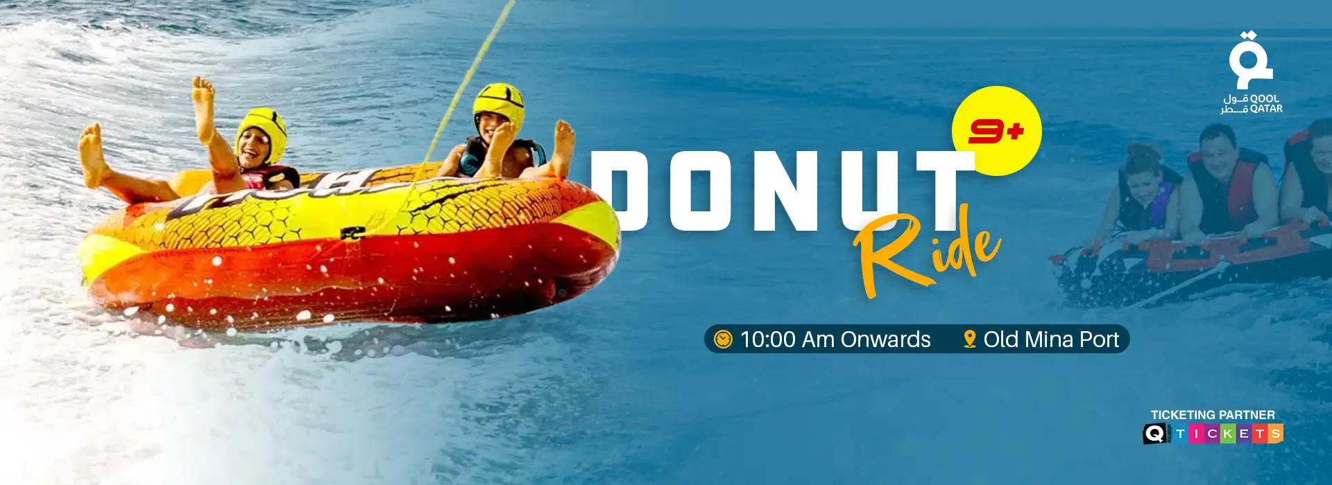 Dubai's Donut Ride in Doha- Thrilling Towable Tube Adventure at Old ...