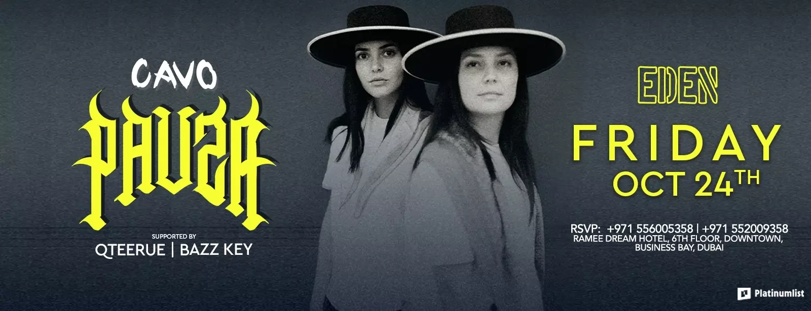 Dubai's Eden Presents PAUZA Live in Dubai – Deep Afro & Latin House ...