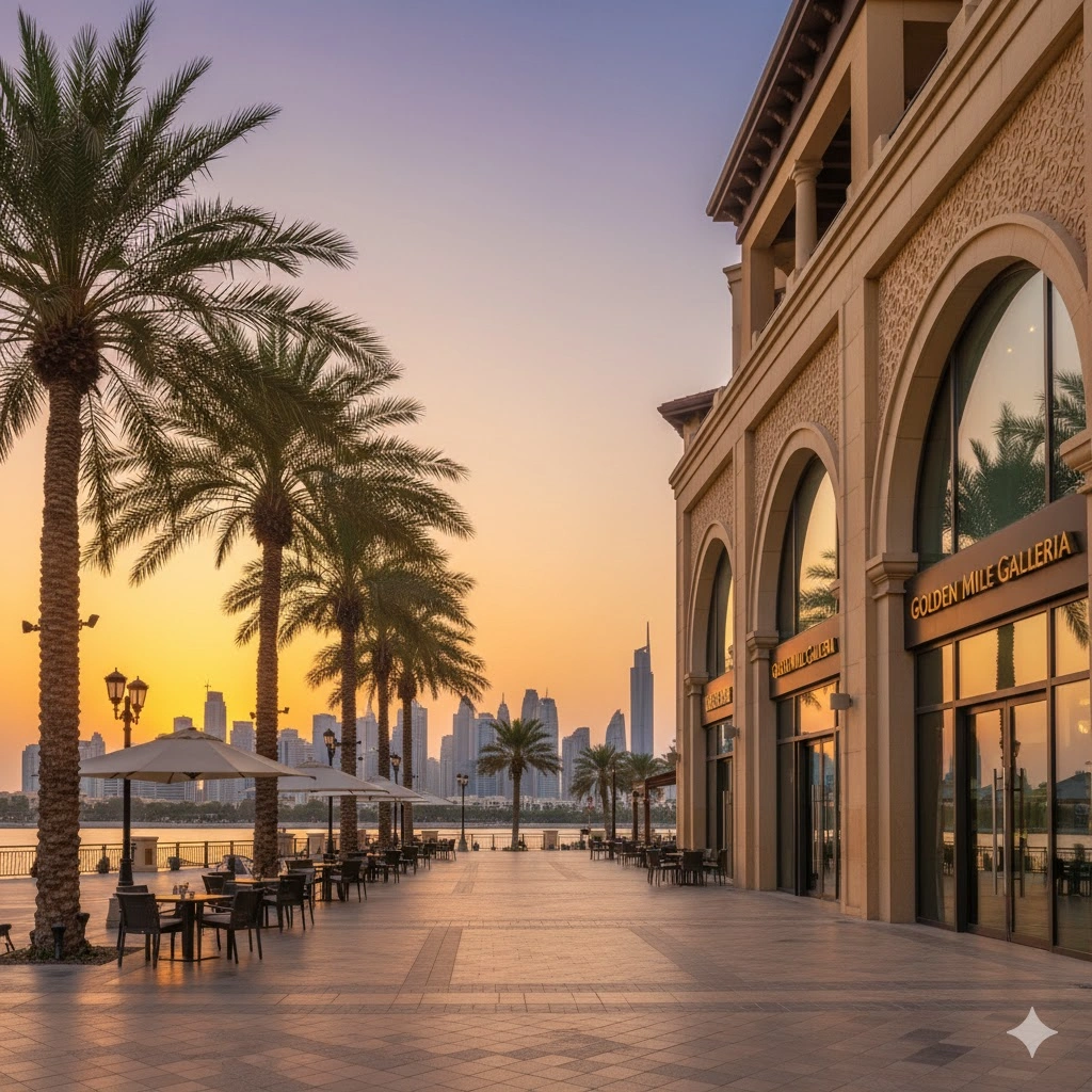 Dubai's Golden Mile Galleria Palm Jumeirah - Dubai's Shopping & Lifestyle