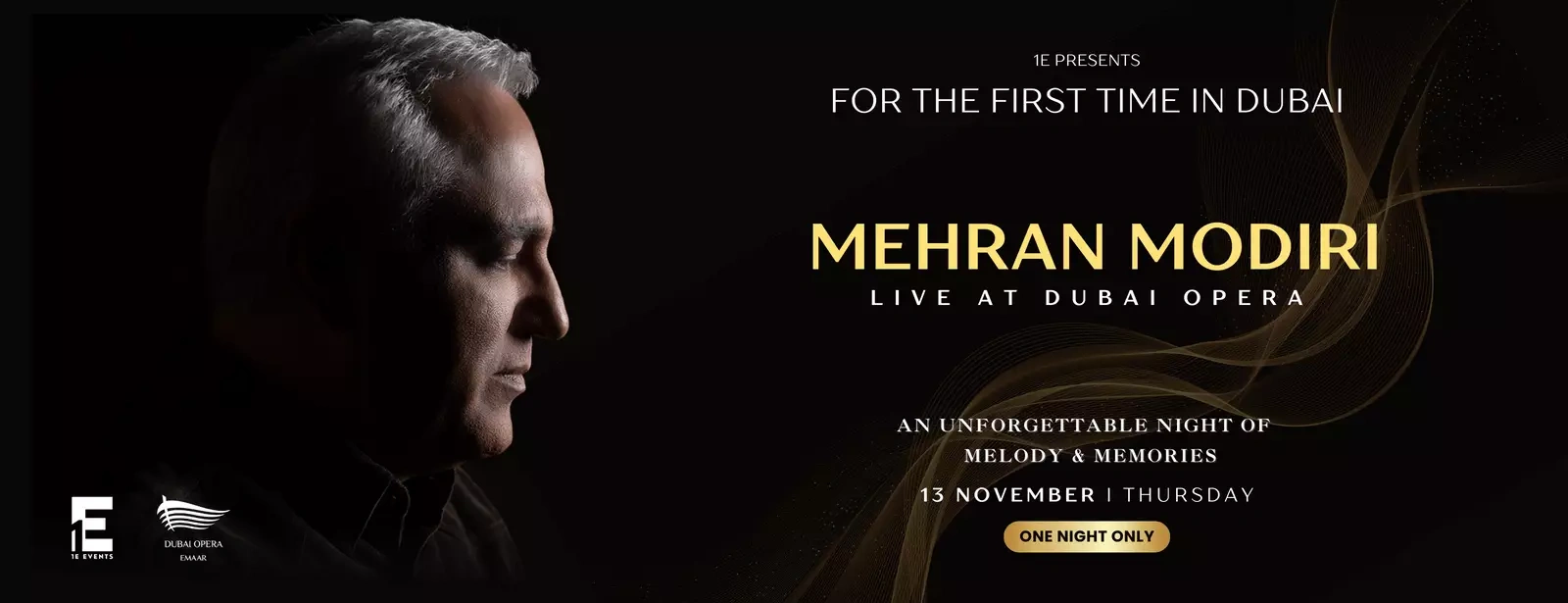 Dubai's Mehran Modiri Live at Dubai Opera- A 40-Year Celebration of ...
