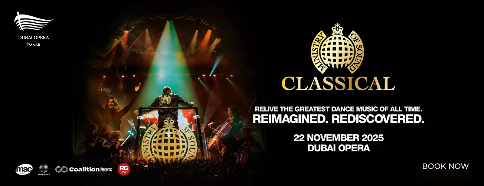 Dubai's Ministry of Sound Classical at Dubai Opera 2025- Iconic Dance ...