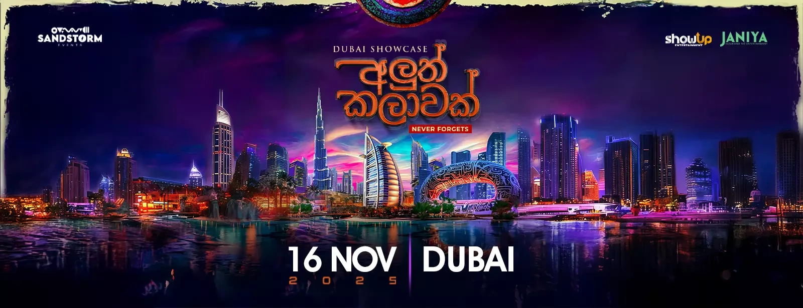 Dubai's NYE 2026 Aluth Kalawak Live in Dubai 2025 – A Celebration of ...