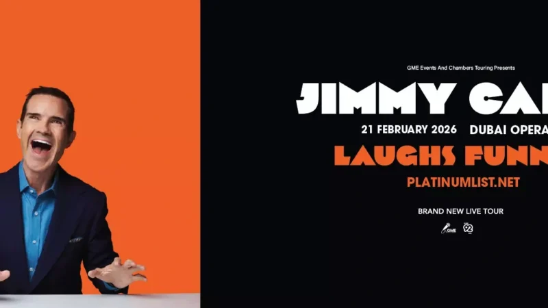 Dubai's Jimmy Carr ‘Laughs Funny’ Live at Dubai Opera - Dubai's Events ...
